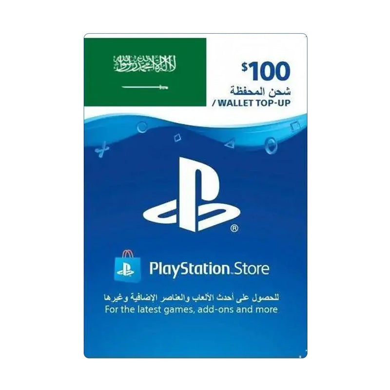 Buy Sony PlayStation Network Gift Card 100$ PSN - Saudi Account Online ...